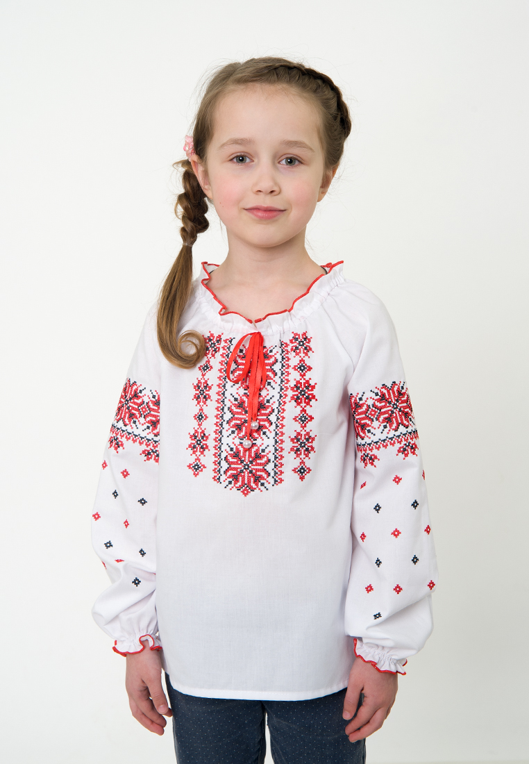 Дитяча вишиванка для дівчинки арт 4332